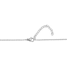Adelia&acute;s Kette ohne Anh&auml;nger ADELIA&acute;S "Halskette &ndash; Ankerkette aus Edelstahl 43 cm", silber, Halsketten, Damen, 43cm, Edelstahl, Perfekt als Geschenk f&uuml;r besondere Menschen