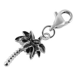 Adelia&acute;s Kettenanh&auml;nger ADELIA&acute;S "Anh&auml;nger &ndash; Charmanh&auml;nger aus Edelstahl", silber (schwarz), Schmuckanh&auml;nger, Damen, Edelstahl, Kettenanh&auml;nger, Eine sch&ouml;ne Geschenkidee f&uuml;r jeden Anlass