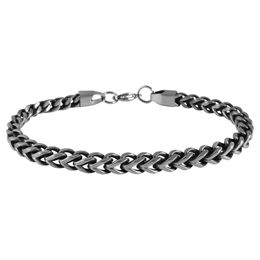 Adelia&acute;s Armband ADELIA&acute;S "Armband &ndash; Panzerarmband aus Edelstahl 22 cm", silber, Armb&auml;nder, Herren, 22cm, Edelstahl, Armband, Eine sch&ouml;ne Geschenkidee f&uuml;r jeden Anlass