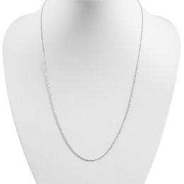 Adelia&acute;s Kette ohne Anh&auml;nger ADELIA&acute;S "Halskette &ndash; Ankerkette aus 925 Silber 42+3", silber, Halsketten, Damen, 45cm, Silber 925 (Sterlingsilber), Perfekt als Geschenk f&uuml;r besondere Menschen