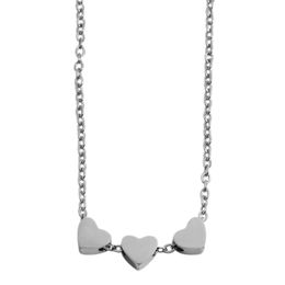Adelia&acute;s Kette ohne Anh&auml;nger ADELIA&acute;S "Halskette mit Anh&auml;nger &ndash; aus Edelstahl", silber, Halsketten, Damen, 48cm, Edelstahl, Zum Verschenken an Menschen, die Ihnen am Herzen liegen