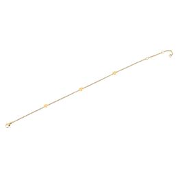 Adelia&acute;s Armband ADELIA&acute;S "Armband &ndash; Herz aus Edelstahl 22 cm", gold, Armb&auml;nder, Damen, 22cm, Edelstahl, Armband, Sch&ouml;ne Geschenkidee zum Muttertag