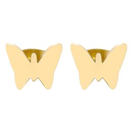 Adelia&acute;s Paar Ohrh&auml;nger ADELIA&acute;S "Ohrringe &ndash; Ohrstecker aus Edelstahl", Damen, Gr. Damen, Edelstahl, gold, Ohrringe, Ein Geschenk, das Freude macht