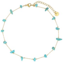 Adelia&acute;s Kettenanh&auml;nger ADELIA&acute;S "Anh&auml;nger &ndash; Gravuranh&auml;nger aus Edelstahl mit Perle", gold, Schmuckanh&auml;nger, Damen, Edelstahl, Kettenanh&auml;nger, Perfekt als Geschenk f&uuml;r besondere Menschen