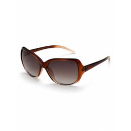 Sonnenbrille "Coolness", Damen, braun, Collezione Alessandro, unifarben, Sonnenbrillen Sonnenbrille, mit polarisierten Linsen