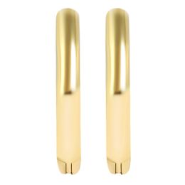 Adelia&acute;s Klappcreolen ADELIA&acute;S "Ohrringe &ndash; Klappcreole aus Edelstahl", Damen, Gr. Damen, Edelstahl, gold, Ohrringe Klappcreolen, Eine sch&ouml;ne Geschenkidee f&uuml;r jeden Anlass