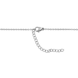 Adelia&acute;s Kette ohne Anh&auml;nger ADELIA&acute;S "Halskette mit Anh&auml;nger &ndash; aus Edelstahl", silber, Halsketten, Damen, 48cm, Edelstahl, Perfekt zum Verschenken an besondere Menschen