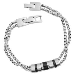 Adelia&acute;s Armband ADELIA&acute;S "Armband aus Edelstahl 21 cm", silber, Armb&auml;nder, Damen, 21cm, Edelstahl, Armband, Ein stilvolles Geschenk f&uuml;r besondere Momente