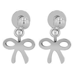 Adelia&acute;s Paar Ohrh&auml;nger ADELIA&acute;S "Ohrringe &ndash; Ohrstecker aus Edelstahl", Damen, Gr. Damen, Edelstahl, silber, Ohrringe, Ideal als Geschenk zum Valentinstag