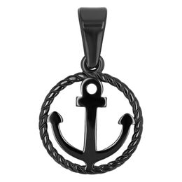 Adelia&acute;s Kettenanh&auml;nger ADELIA&acute;S "Anh&auml;nger aus Edelstahl", schwarz, Schmuckanh&auml;nger, Damen, Edelstahl, Kettenanh&auml;nger, Ein kleines Geschenk mit gro&szlig;er Wirkung