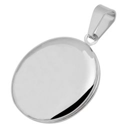 Adelia&acute;s Kettenanh&auml;nger ADELIA&acute;S "Anh&auml;nger &ndash; Medaillon Gravuranh&auml;nger aus Edelstahl", silber, Schmuckanh&auml;nger, Damen, Edelstahl, Kettenanh&auml;nger, Sch&ouml;ne Geschenkidee zum Muttertag