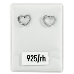 Adelia&acute;s Paar Ohrh&auml;nger ADELIA&acute;S "Ohrringe &ndash; Ohrstecker aus 925 Silber mit Zirkonia", Damen, Gr. Damen, Silber 925 (Sterlingsilber), silber, Ohrringe, Zum Verschenken &ndash; ideal zum Muttertag