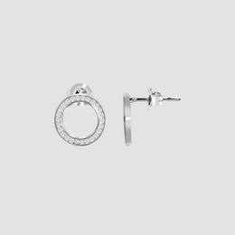 Adelia&acute;s Paar Ohrh&auml;nger ADELIA&acute;S "Ohrringe &ndash; Ohrstecker aus 925 Silber mit Zirkonia", Damen, Gr. Damen, Silber 925 (Sterlingsilber), silber, Ohrringe, Ideal als Geschenk &ndash; dezent und elegant