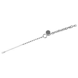 Adelia&acute;s Armband ADELIA&acute;S "Armband &ndash; M&uuml;nze aus Edelstahl 17+3 cm", silber, Armb&auml;nder, Damen, 20cm, Edelstahl, Armband, Zum Verschenken an Menschen, die Ihnen am Herzen liegen