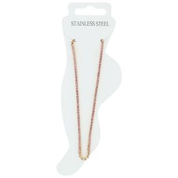 Adelia&acute;s Kettenanh&auml;nger ADELIA&acute;S "Anh&auml;nger aus Edelstahl mit Perle", pink (gold), Schmuckanh&auml;nger, Damen, Edelstahl, Kettenanh&auml;nger, Ein kleines Geschenk mit gro&szlig;er Wirkung
