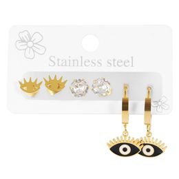 Adelia&acute;s Kettenanh&auml;nger ADELIA&acute;S "Anh&auml;nger &ndash; Anh&auml;nger aus Edelstahl mit Zirkonia", gold, Schmuckanh&auml;nger, Damen, Edelstahl, Kettenanh&auml;nger, Ideal als Geschenk &ndash; dezent und elegant