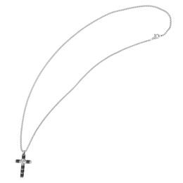 Adelia&acute;s Kette ohne Anh&auml;nger ADELIA&acute;S "Halskette mit Anh&auml;nger &ndash; Kreuz aus Edelstahl", braun, Halsketten, Damen, 55cm, Edelstahl, Sch&ouml;ne Geschenkidee zum Geburtstag