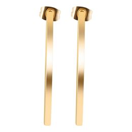 Adelia&acute;s Paar Creolen ADELIA&acute;S "Ohrringe &ndash; Creole aus Edelstahl", Damen, Gr. Damen, Edelstahl, gold, Ohrringe, Ideal zum Verschenken &ndash; schlicht und stilvoll
