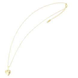 Adelia&acute;s Kette ohne Anh&auml;nger ADELIA&acute;S "Halskette mit Anh&auml;nger &ndash; Medaillon aus Edelstahl", gold, Halsketten, Damen, 48cm, Edelstahl, Ideal zum Verschenken &ndash; schlicht und stilvoll