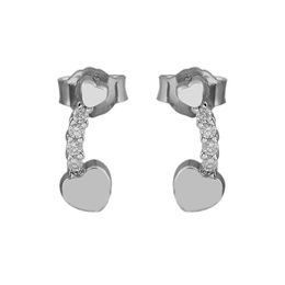 Adelia&acute;s Paar Ohrh&auml;nger ADELIA&acute;S "Ohrringe &ndash; Ohrstecker aus 925 Silber mit Zirkonia", Damen, Gr. Damen, Silber 925 (Sterlingsilber), silber, Ohrringe, Ein stilvolles Geschenk f&uuml;r besondere Momente