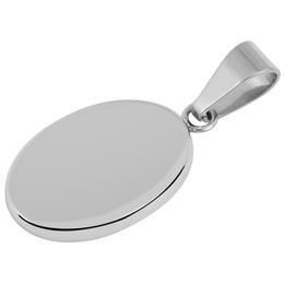 Adelia&acute;s Kettenanh&auml;nger ADELIA&acute;S "Anh&auml;nger &ndash; Gravuranh&auml;nger aus Edelstahl", silber, Schmuckanh&auml;nger, Damen, Edelstahl, Kettenanh&auml;nger, Geschenkidee: zeitlos und vielseitig