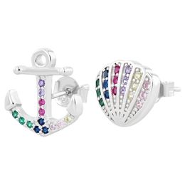 Adelia&acute;s Paar Ohrh&auml;nger ADELIA&acute;S "Ohrringe &ndash; Ohrstecker aus 925 Silber", Damen, Gr. Damen, Silber 925 (Sterlingsilber), silber, Ohrringe, Ein Geschenk, das Freude macht