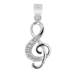 Adelia&acute;s Kettenanh&auml;nger ADELIA&acute;S "Anh&auml;nger aus 925 Silber mit Zirkonia", silber, Schmuckanh&auml;nger, Damen, Silber 925 (Sterlingsilber), Kettenanh&auml;nger, Ideal als Geschenk &ndash; dezent und elegant