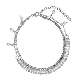 Adelia&acute;s Fu&szlig;kette ADELIA&acute;S "Fu&szlig;kettchen &ndash; aus Edelstahl", silber, Fu&szlig;ketten, Damen, Edelstahl, Sch&ouml;ne Geschenkidee zum einen besonderen Tag