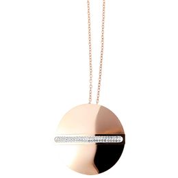 Adelia&acute;s Kette ohne Anh&auml;nger ADELIA&acute;S "Halskette mit Anh&auml;nger &ndash; aus Edelstahl", gold, Halsketten, Damen, 43cm, Edelstahl, Ideal als Geschenk zum Geburtstag