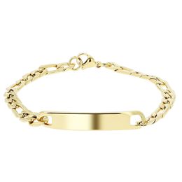 Adelia&acute;s Armband ADELIA&acute;S "Armband aus Edelstahl 18 cm", gold, Armb&auml;nder, Damen, 18cm, Edelstahl, Armband, Perfekt als Geschenk zum Jubil&auml;um