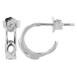 Adelia&acute;s Paar Ohrh&auml;nger ADELIA&acute;S "Ohrringe &ndash; Ohrstecker Unendlichkeitszeichen aus 925 Silber", Damen, Gr. Damen, Silber 925 (Sterlingsilber), silber, Ohrringe, Geschenkidee: zeitlos und vielseitig