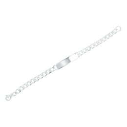 Adelia&acute;s Armband ADELIA&acute;S "Armband &ndash; Panzerarmband aus Edelstahl 18 cm", silber, Armb&auml;nder, Damen, 18cm, Edelstahl, Armband, Sch&ouml;ne Geschenkidee zum Geburtstag