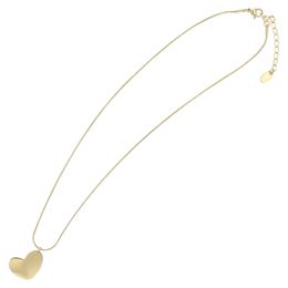Adelia&acute;s Kette ohne Anh&auml;nger ADELIA&acute;S "Halskette mit Anh&auml;nger &ndash; Herz aus Edelstahl", gold, Halsketten, Damen, 47cm, Edelstahl, Eine sch&ouml;ne Geschenkidee f&uuml;r jeden Anlass