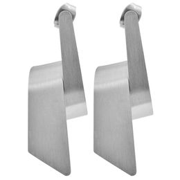 Adelia&acute;s Paar Ohrh&auml;nger ADELIA&acute;S "Ohrringe &ndash; Ohrstecker aus Edelstahl", Damen, Gr. Damen, Edelstahl, silber, Ohrringe, Sch&ouml;ne Geschenkidee zum Valentinstag