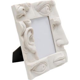 Bilderrahmen KARE DESIGN "Body Parts 10x15cm", wei&szlig;, B:20cm H:25cm T:4cm, Papier, Polyresin, Bilderrahmen, Bilderrahmen