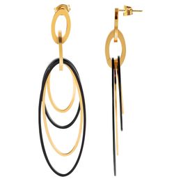 Adelia&acute;s Paar Ohrh&auml;nger ADELIA&acute;S "Ohrringe &ndash; Ohrstecker aus Edelstahl", Damen, Gr. Damen, Edelstahl, gold, Ohrringe, Zum Verschenken &ndash; ideal zum Valentinstag