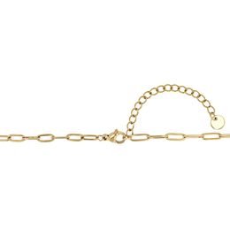Adelia&acute;s Kette ohne Anh&auml;nger ADELIA&acute;S "Halskette aus Edelstahl mit S&uuml;&szlig;wasserperle 40+5", gold, Halsketten, Damen, 45cm, Edelstahl, Ein stilvolles Geschenk f&uuml;r besondere Momente