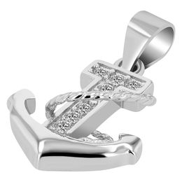 Adelia&acute;s Kettenanh&auml;nger ADELIA&acute;S "Anh&auml;nger &ndash; Anh&auml;nger aus 925 Silber mit Zirkonia", silber, Schmuckanh&auml;nger, Damen, Silber 925 (Sterlingsilber), Kettenanh&auml;nger, Ideal als Geschenk &ndash; dezent und elegant