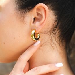Adelia&acute;s Paar Ohrh&auml;nger ADELIA&acute;S "Ohrringe aus Edelstahl", Damen, Gr. Damen, Edelstahl, gold, Ohrringe, Perfekt zum Verschenken an besondere Menschen