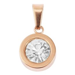 Adelia&acute;s Kettenanh&auml;nger ADELIA&acute;S "Anh&auml;nger aus Edelstahl", rosa (gold), Schmuckanh&auml;nger, Herren, Edelstahl, Kettenanh&auml;nger, Ein stilvolles Geschenk f&uuml;r besondere Momente
