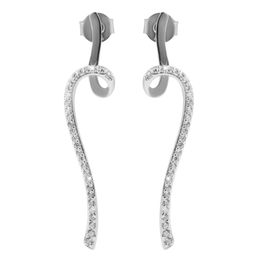 Adelia&acute;s Paar Ohrh&auml;nger ADELIA&acute;S "Ohrringe &ndash; Ohrstecker aus 925 Silber mit Zirkonia", Damen, Gr. Damen, Silber 925 (Sterlingsilber), silber, Ohrringe, Eine sch&ouml;ne Geschenkidee f&uuml;r jeden Anlass