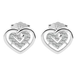 Adelia&acute;s Paar Ohrh&auml;nger ADELIA&acute;S "Ohrringe &ndash; Ohrstecker aus 925 Silber", Damen, Gr. Damen, Silber 925 (Sterlingsilber), silber, Ohrringe, Ein stilvolles Geschenk f&uuml;r besondere Momente