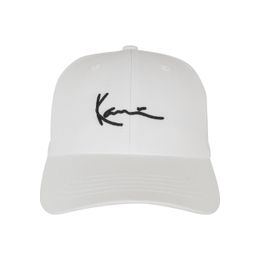 Trucker Cap Karl Kani "Karl Kani KA-HW011-002-01 Signature Essential Cap", Herren, Gr. onesize, wei&szlig;, 100% Baumwolle (Bio), Caps