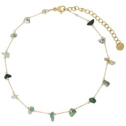 Adelia&acute;s Kettenanh&auml;nger ADELIA&acute;S "Anh&auml;nger aus Edelstahl mit Perle", gold, Schmuckanh&auml;nger, Damen, Edelstahl, Kettenanh&auml;nger, Zum Verschenken &ndash; passend f&uuml;r viele Anl&auml;sse
