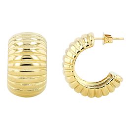 Adelia&acute;s Paar Creolen ADELIA&acute;S "Ohrringe &ndash; Creole aus Edelstahl", Damen, Gr. Damen, Edelstahl, gold, Ohrringe, Eine sch&ouml;ne Geschenkidee f&uuml;r jeden Anlass