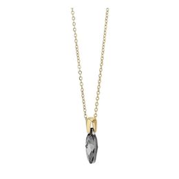 Adelia&acute;s Kette ohne Anh&auml;nger ADELIA&acute;S "Halskette aus Edelstahl 42+5", gold, Halsketten, Damen, 47cm, Edelstahl, Ideal als Geschenk &ndash; dezent und elegant
