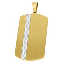 Adelia&acute;s Kettenanh&auml;nger ADELIA&acute;S "Anh&auml;nger aus Edelstahl", wei&szlig;, Schmuckanh&auml;nger, Damen, Edelstahl, Kettenanh&auml;nger, Ein stilvolles Geschenk f&uuml;r besondere Momente
