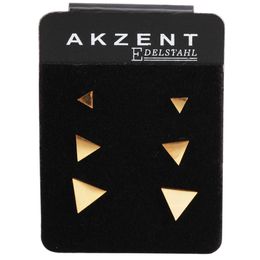 Adelia&acute;s Paar Ohrh&auml;nger ADELIA&acute;S "Ohrringe &ndash; Ohrstecker aus Edelstahl", Damen, Gr. Damen, Edelstahl, gold, Ohrringe, Ideal als Geschenk zum Jubil&auml;um