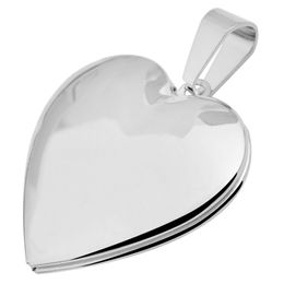 Adelia&acute;s Kettenanh&auml;nger ADELIA&acute;S "Anh&auml;nger &ndash; Medaillon Gravuranh&auml;nger aus Edelstahl", silber, Schmuckanh&auml;nger, Damen, Edelstahl, Kettenanh&auml;nger, Zum Verschenken &ndash; passend f&uuml;r viele Anl&auml;sse