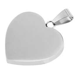 Adelia&acute;s Kettenanh&auml;nger ADELIA&acute;S "Anh&auml;nger &ndash; Herz Herzanh&auml;nger aus Edelstahl", silber, Schmuckanh&auml;nger, Damen, Edelstahl, Kettenanh&auml;nger, Perfekt als Geschenk zum einfach so